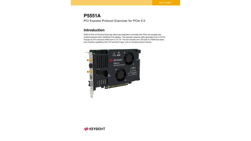 PCI EXPRESS Protocol Solutions | Keysight